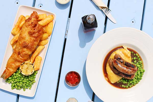 Food at The Windmill Pub & Restaurant, Portishead