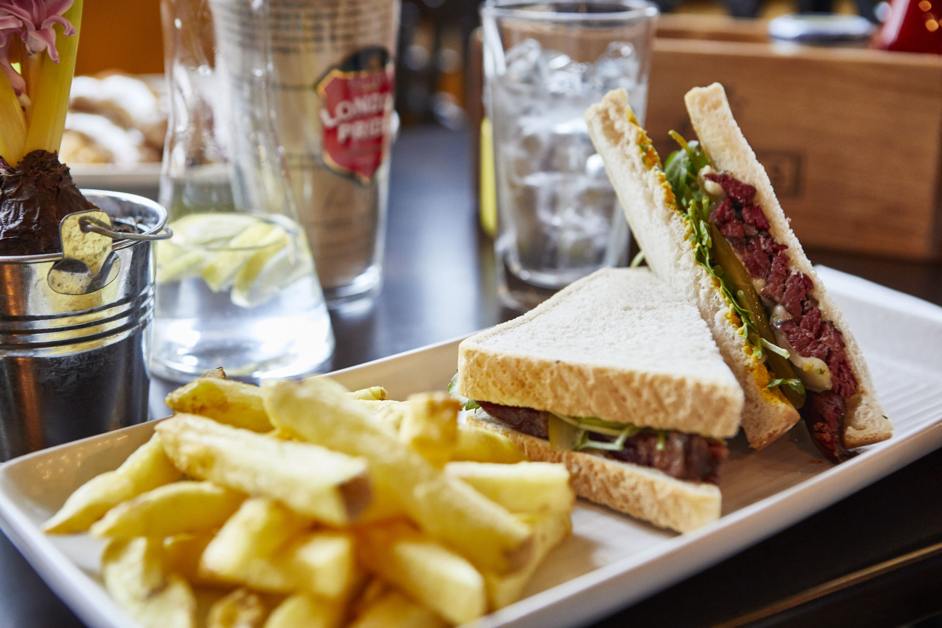 Food at The Windmill Pub & Restaurant, Portishead