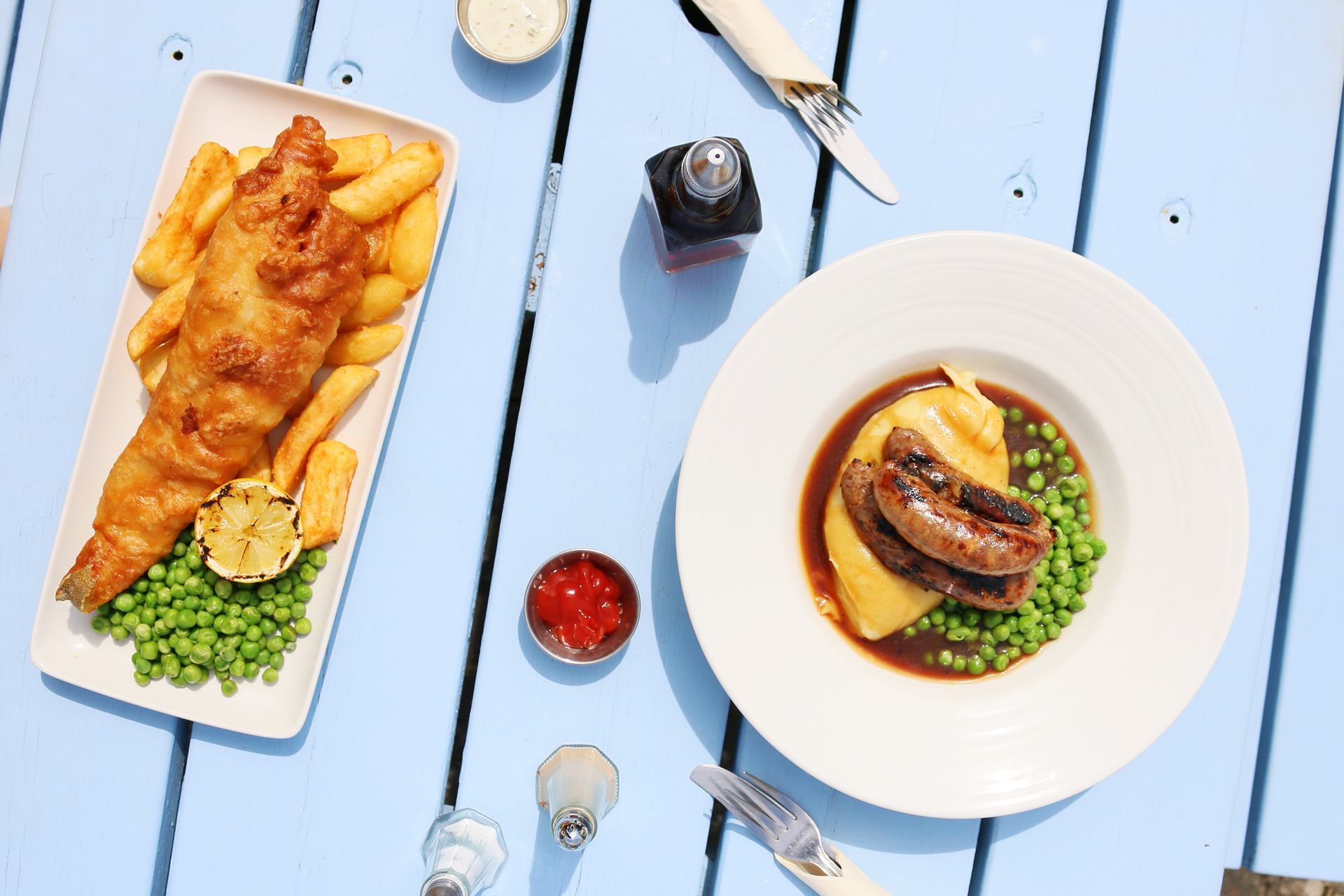 Food at The Windmill Pub & Restaurant, Portishead